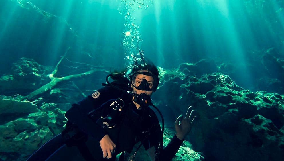 Cenote diving in Mexico – 5 tips to follow - Frogman Diving Cancun